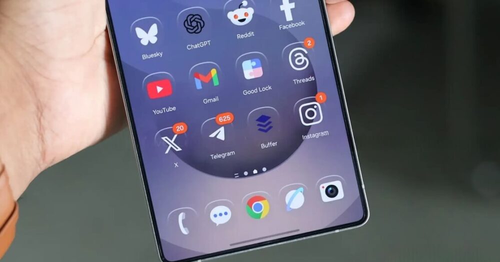 Samsung добавила эффект Liquid Glass в One UI. Теперь Galaxy — почти ...