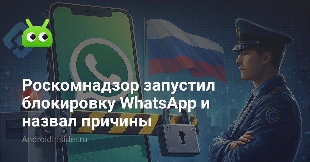 Роскомнадзор запустил блокировку WhatsApp и назвал причины - AndroidInsider.ru